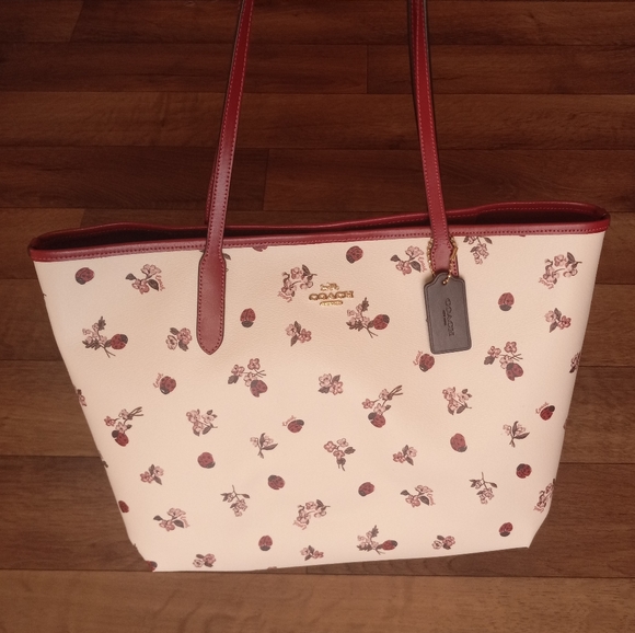 Coach | Bags | Coach City Tote Ladybug Floral Print | Poshmark